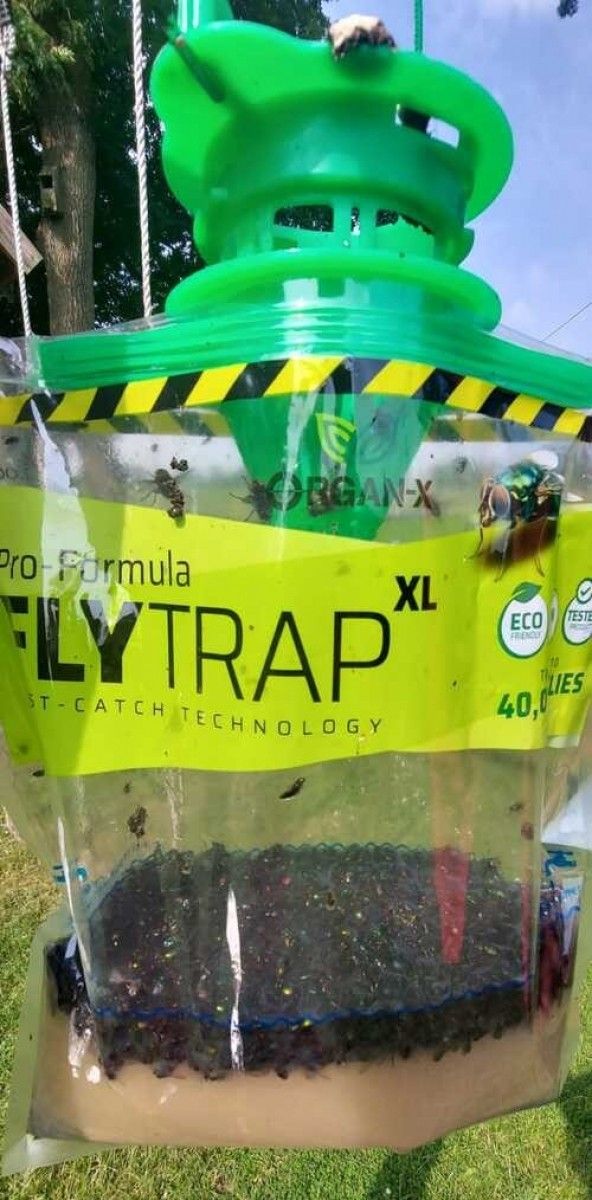 Organ X Pro Formula Fly Trap XL 40000 Flies Critterkill Pest Control