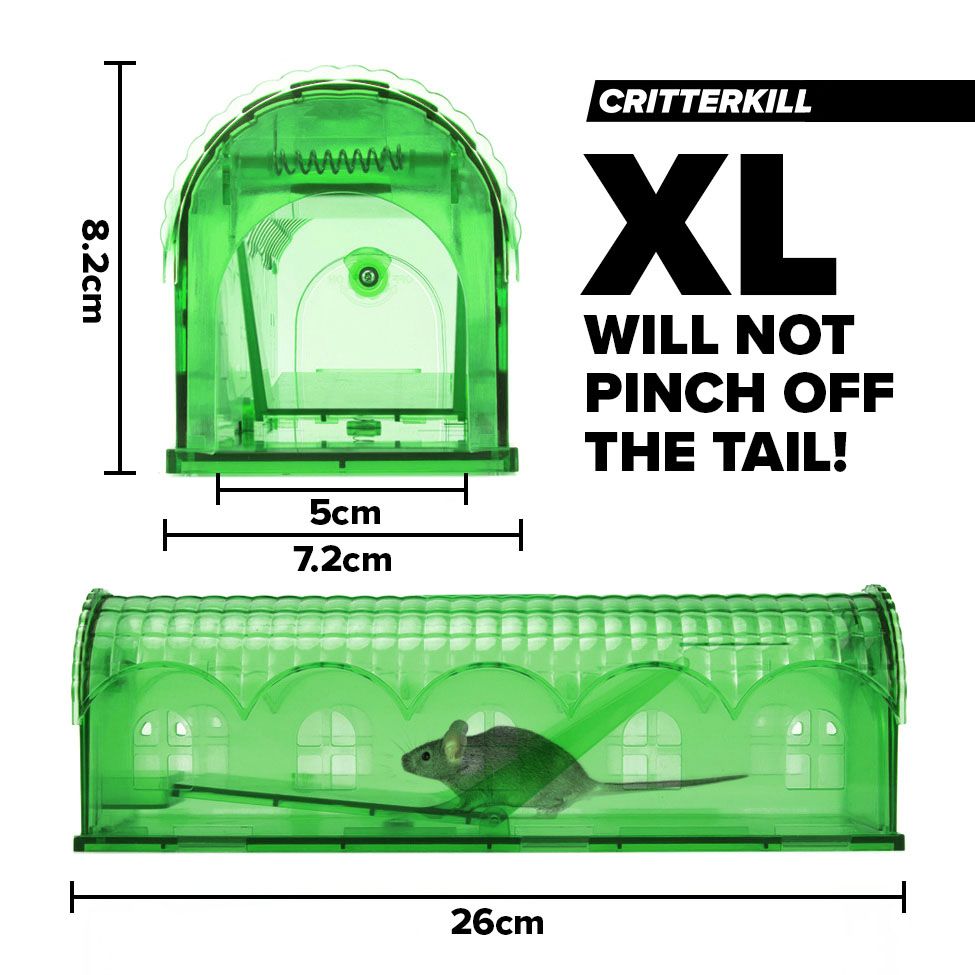 Humane Mouse Trap 2 Pack Critterkill Pest Control